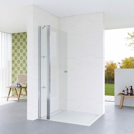 Elegantes Dusche Pendeltr Mit Festteil Fotos