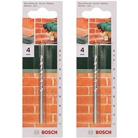 2 Stk. Bosch Steinbohrer (Ø 4 mm)