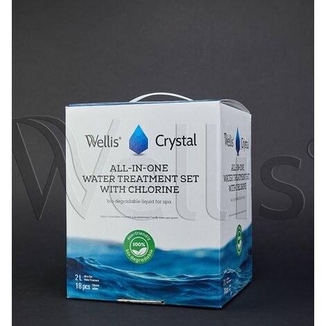 WELLIS Chemikalien SET Crystal Bioflüssigkeit EXP Wasseraufbereitung ...