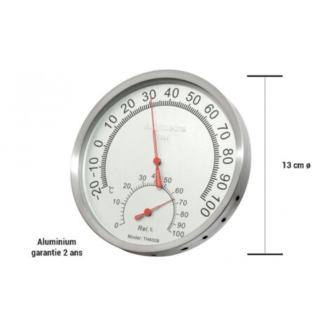 Termometro per sauna RENTO colore alluminio rame