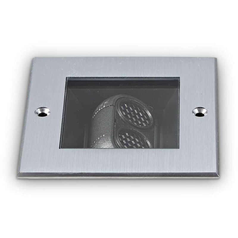 Ideal Lux Taurus Integrated LED Outdoor Recessed Ground Light Square ...