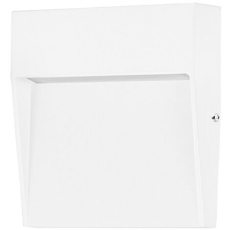 Forlight Nod Square LED Outdoor Recessed Wall Lamp White, Opal, Warm ...