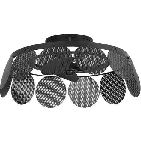 Forlight Cil LED 3 Blade Ceiling Fan Black 2700-6000K, IP44