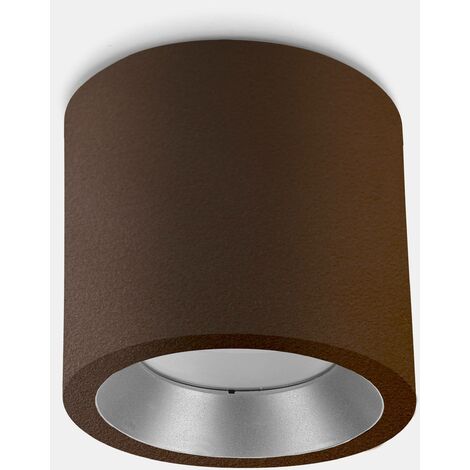 Leds-C4 Cosmos - Outdoor LED Surface Mounted Ceiling Light Brown 16.8cm 2526lm 3000K IP65