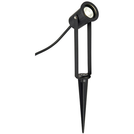 Saxby Picco Mini Outdoor 6W LED Mini Spike Light Matt Black 4000K, IP65