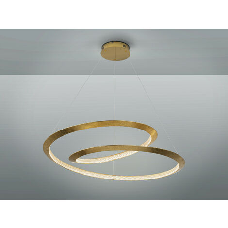 Schuller Eternity Integrated LED Pendant Ceiling Light Gold 3000K