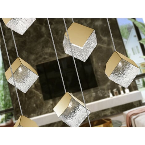 Schuller Priscila Cluster Pendant Ceiling Light 12 Light Golden ...