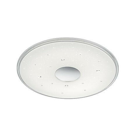 Trio Seiko Modern Flush Ceiling Light White 3000-5500K Remote control