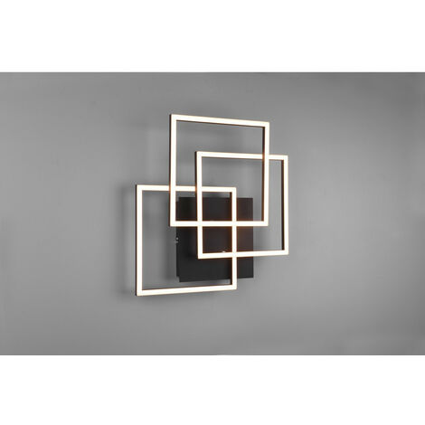 Trio Mobile Modern LED Semi Flush Light Black Matt 2700-6000K Remote ...