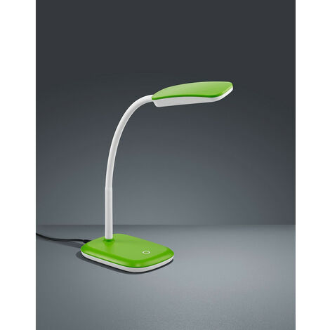 Trio Boa Modern Desk Task Lamp Green 3000K
