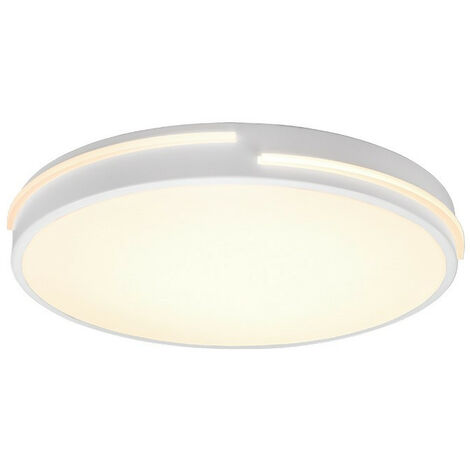 Trio Tacoma Modern Flush Ceiling Light White Matt 2700-6500K Remote control