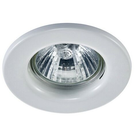 Inspired Deco - Hudson - GU10 Fixed Recessed Downlight White (Bulb Not ...