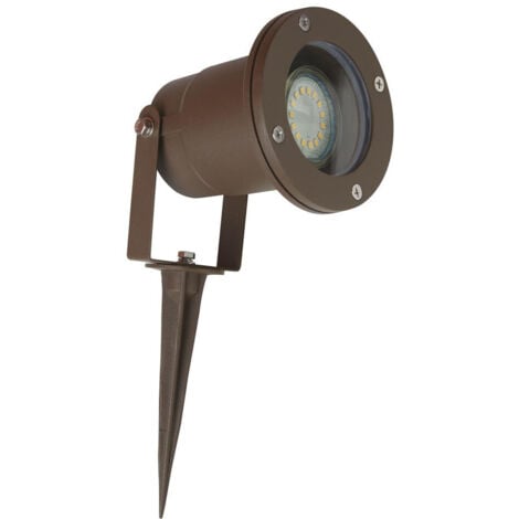 Searchlight Spikey Outdoor Spike Rust Brown Metal