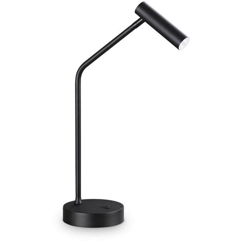 Ideal Lux Easy Integrated LED Table Lamp Black 250Lm 3000K