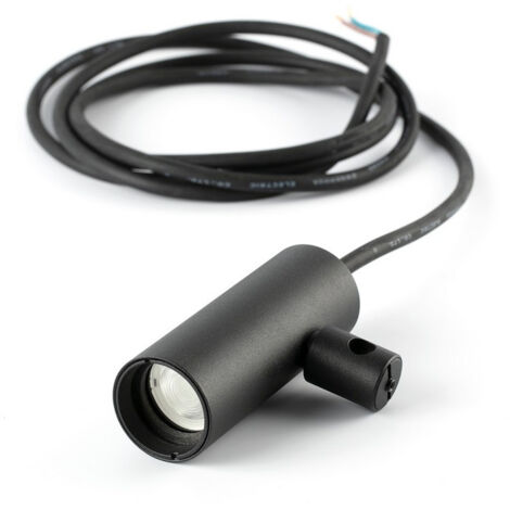 Faro Clap 15° Slim Pendant Ceiling Light Black 2700K IP65