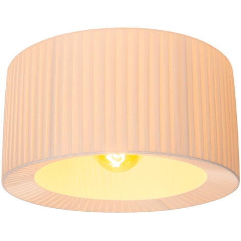 Lucide Fold Flush ceiling light Ø40cm 1xE27 - White