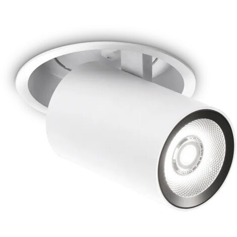 Ideal Lux Nova 10cm 12W LED Recessed Downlight White 2700K