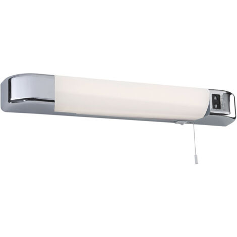 Firstlight Dual - LED Dual Voltage Switched Shaver Light Chrome