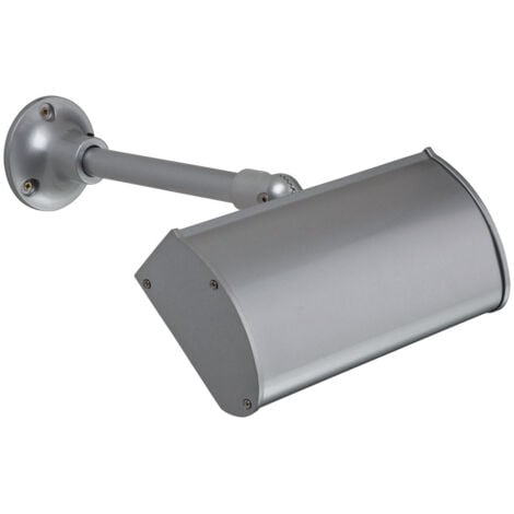 Firstlight - LED 2 Light Sign Light Silver IP44