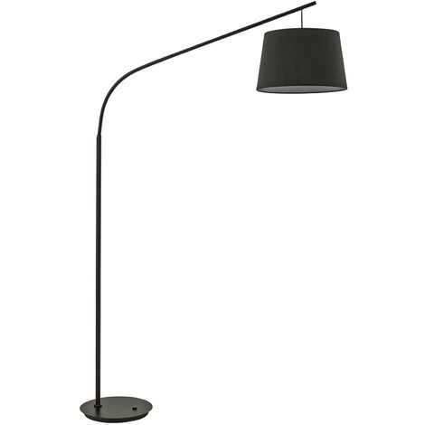 Ideal Lux Daddy - 1 Light Floor Lamp Black, E27