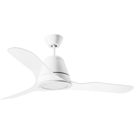 Leds-C4 Tiga LED 1 Light Ceiling Fan White