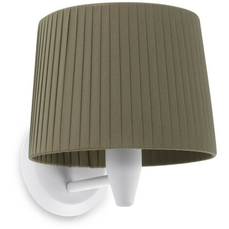 Faro SAMBA - Wall Light with Shade White,Green, E27