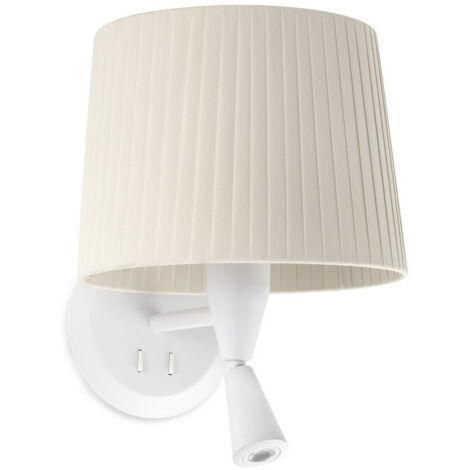 Faro SAMBA - Reading Light Wall Light White, E27