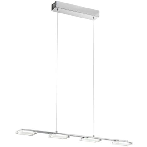 Eglo Cartama - LED 4 Light Ceiling Pendant Bar Polished Chrome