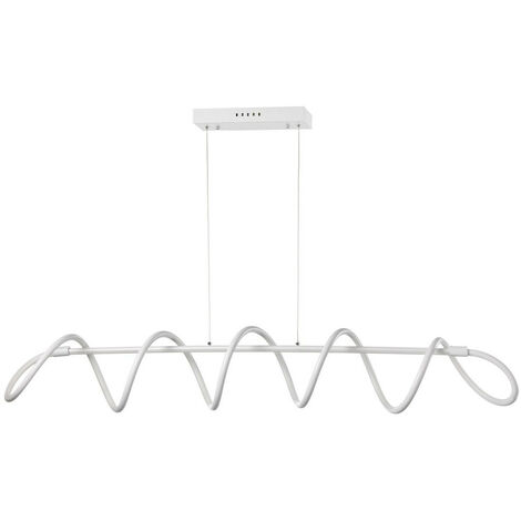 Onli Led Swirl Integrated LED Pendant Ceiling Light, White