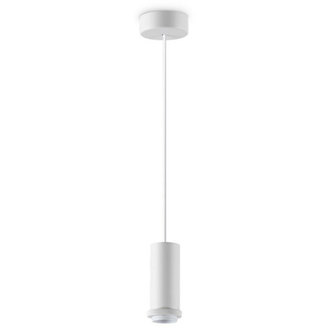 Ideal Lux MIX Round Slim Pendant Ceiling Light White