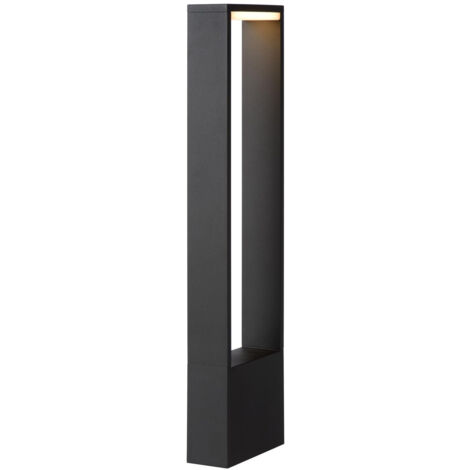 Lucide GOA - Bollard Light Outdoor - LED - 1x6,5W 3000K - IP54 - Anthracite