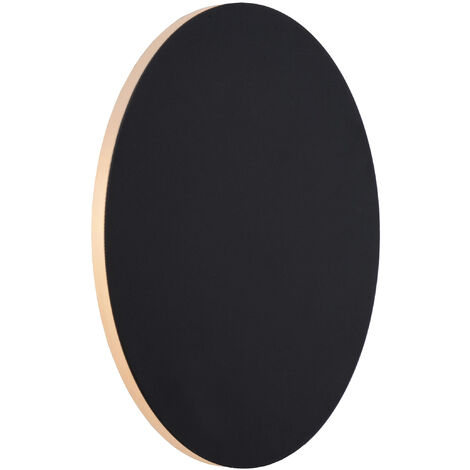 Lucide EKLYPS LED - Wall Light - Ø25cm - LED - 1x8W 3000K - Black