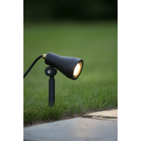 Lucide SPIKE - Spike Garden Spotlight Outdoor - LED Dim. - GU10 - 1x5W ...