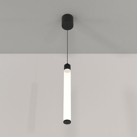 Maytoni Maytoni Ray Slim Pendant Ceiling Light Black, 50.6cm ...