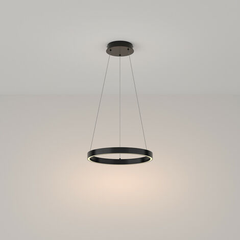 Maytoni Maytoni Rim Modern Integrated LED Pendant Ceiling Light Black ...
