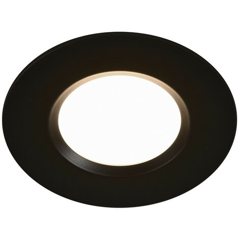 Nordlux Mahi LED Recessed Downlight Black, 3000K