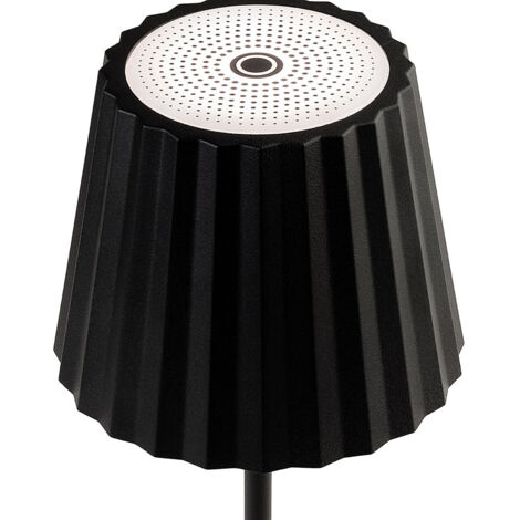 Firstlight Koko LED Table Lamp Black IP54