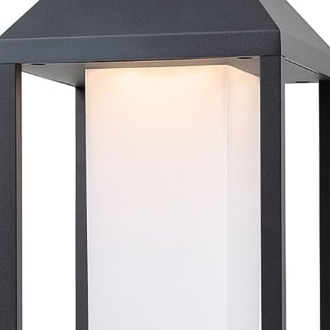 Firstlight Aruba LED Table / Floor Lantern Graphite IP54