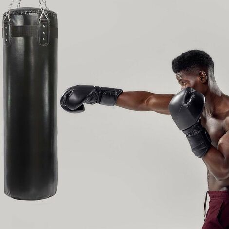 Sac de frappe 105 cm + gants de boxe Boxeur aguérris : Pack d ...