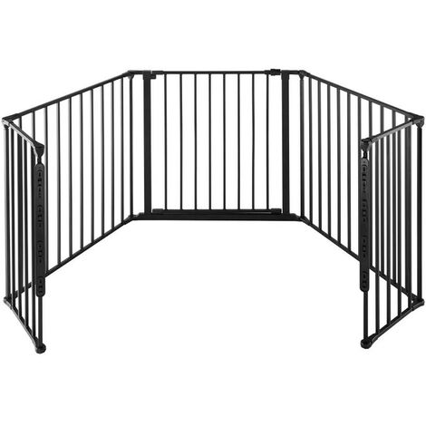Barrière de Protection pour Poêles à Bois et Cheminées. Ouverture droite