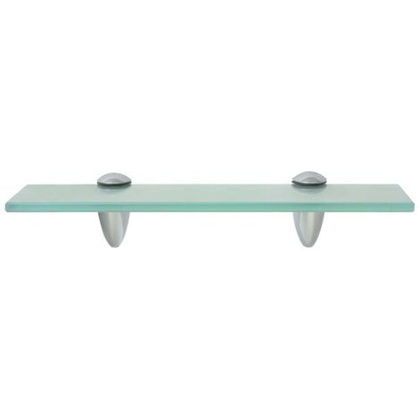 Étagère murale en verre 30 cm design transparent pour salon et bureau ...