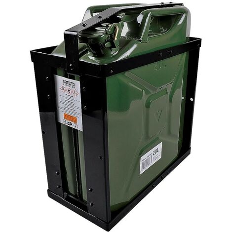 Support jerrican 20L anti-vol en acier renforcé pour benne de pick-up ...