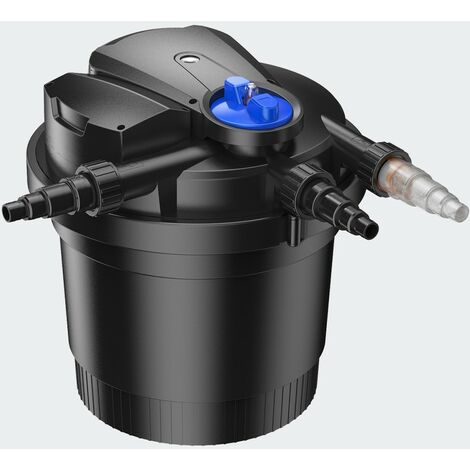 Filtre Bassin De Jardin Sous Pression, UV 11W, Max 12000L, Modèle Premium
