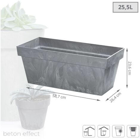 Cube Case Beton Effet 25,5L
