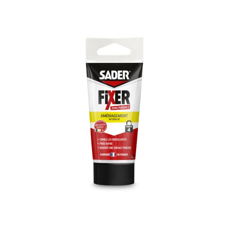 SADER Fijar sin taladrar, tubo de 70 g.