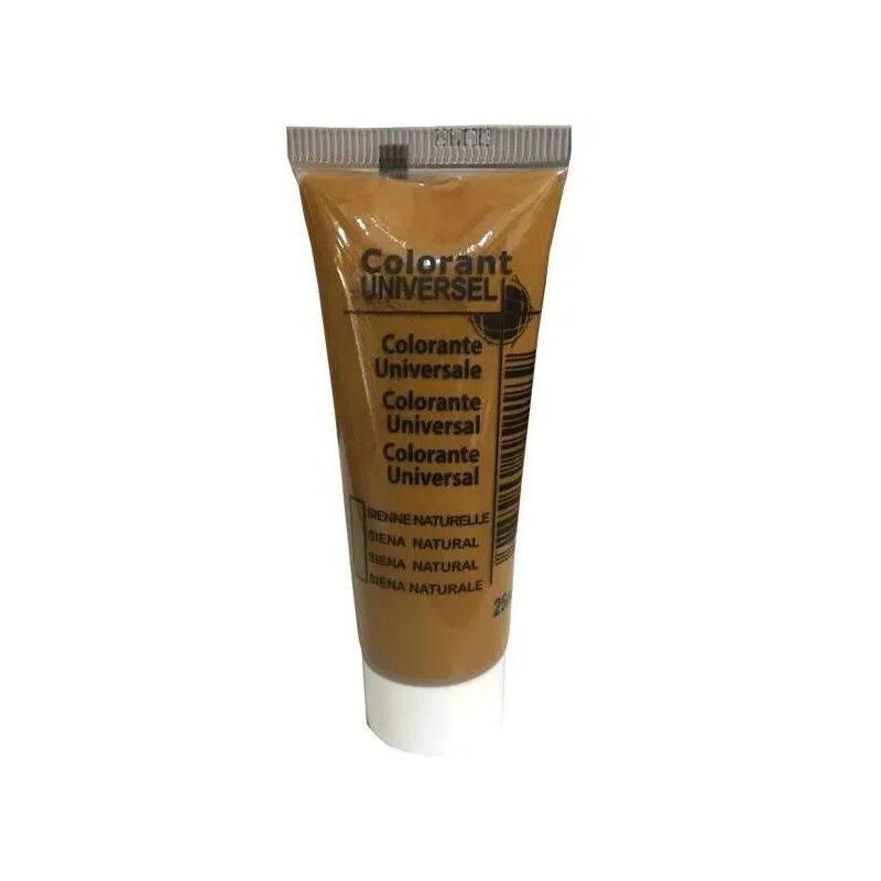 Tinte universal, tubo de 25 ml, Siena natural.