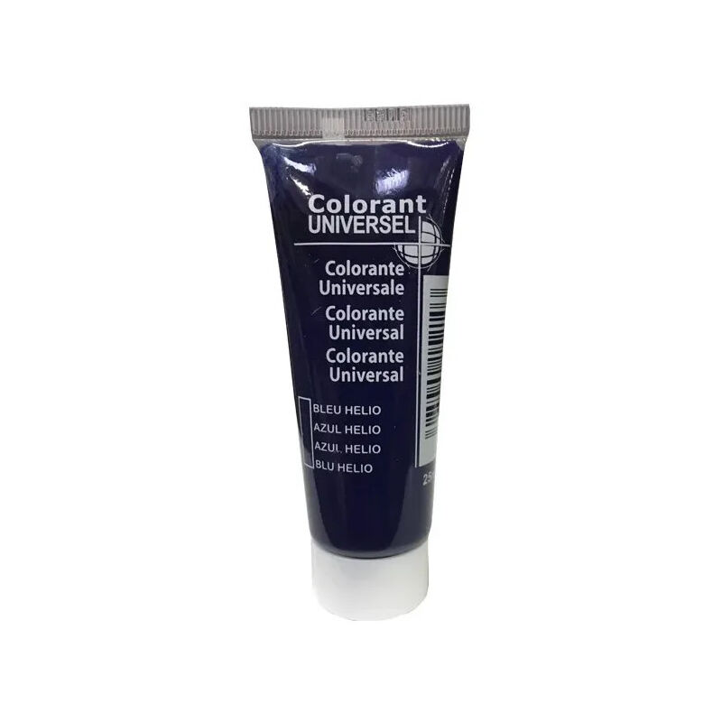 Colorante universal, tubo de 25 ml, azul helio.