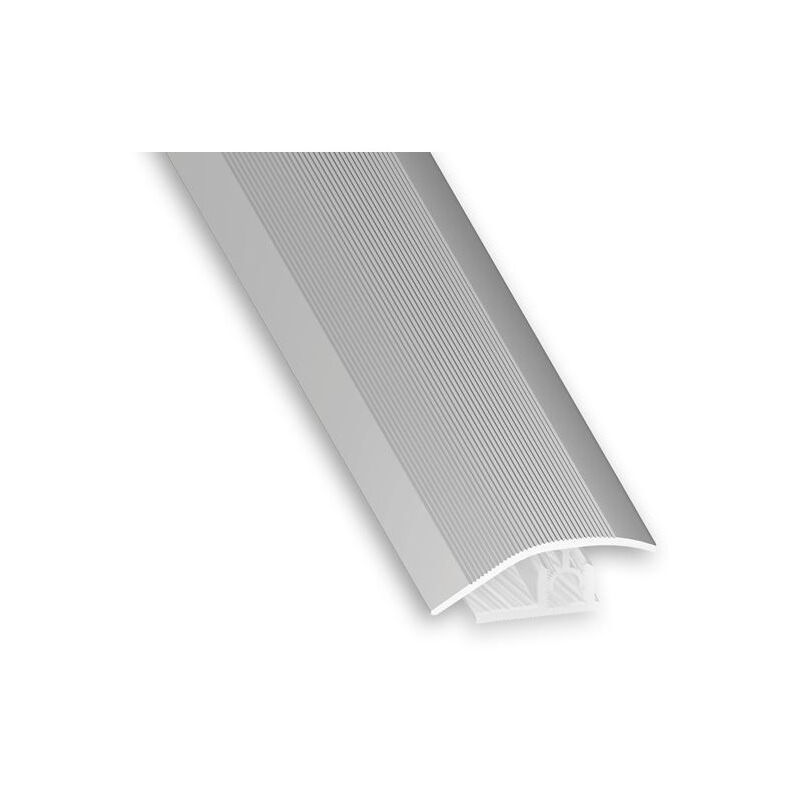 Barra de umbral de aluminio transparente 4.7x93cm.