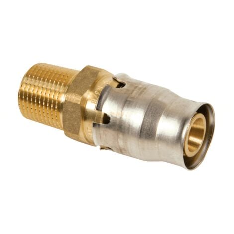 Racor tectite sin herramientas, clip-on multicapa de 6 mm, macho fijo 12X17