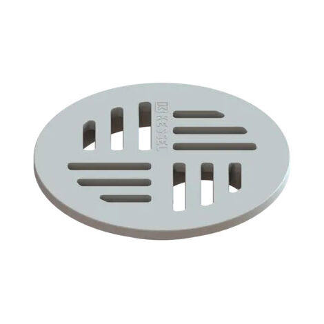 Rejilla redonda de PVC de 120 mm de diámetro